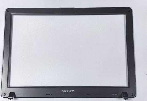 Рамка экрана ноутбука Sony Vaio VGN-C