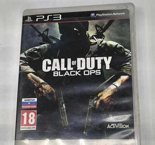 Call of duty ps3 игра на диске