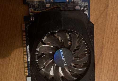 Видеокарта gigabyte geforce gt630 DDR3 2гб