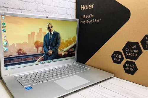 Как новый ноутбук 2021 Haier intel/SSD/FHD