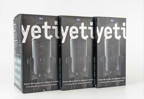 Новый USB микрофон Blue Yeti Blackout