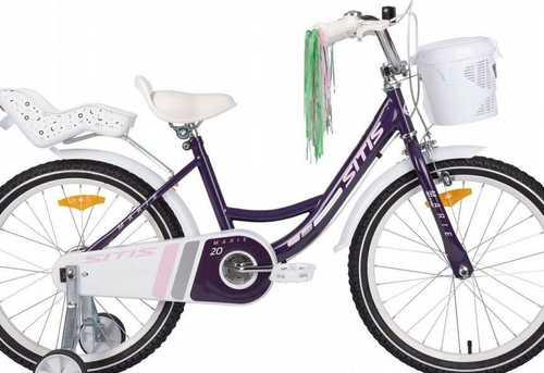 Велосипед sitis marie 20" (2023) Violet Tag1427