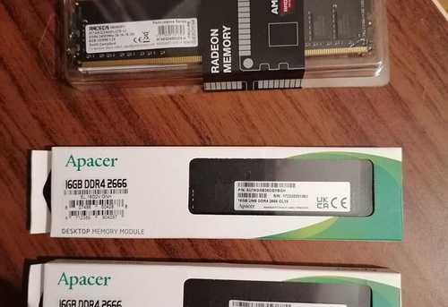 Оперативная память DDR4 8 и 16GB на пк