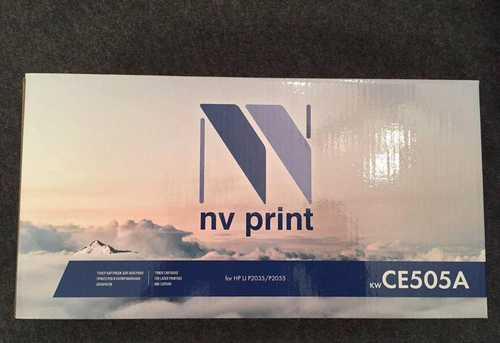 Картридж NV Print CE505A для HP LJ 2035/2055