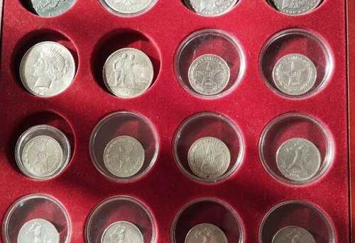 Старинные монеты, серебро