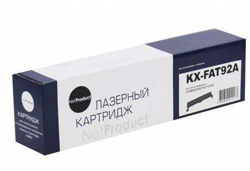 Тонер-картридж NetProduct (N-KX-FAT92A) для Panaso