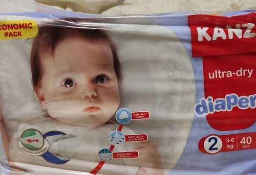 Kanz. Подгузники для малышей размер 2 40 шт
