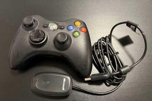 Microsoft XBox 360 Wireless контроллер + ресивер