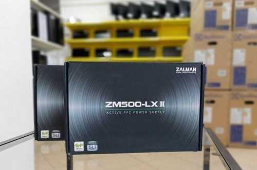 Новый блок питания на 500W Zalman ZM500-LX-II