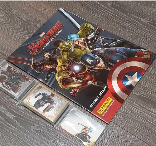 Альбом и полная коллекция panini Marvel Мстители