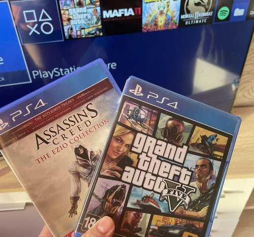 GTA 5 & Assassins creed 2 ps 4