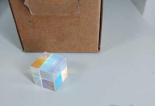 Призма куб стеклянная 20мм для фото и интерьера