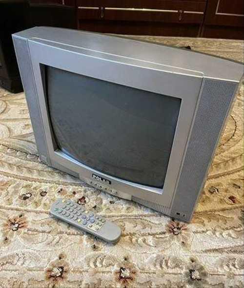 Телевизор бу Polar работающий серый