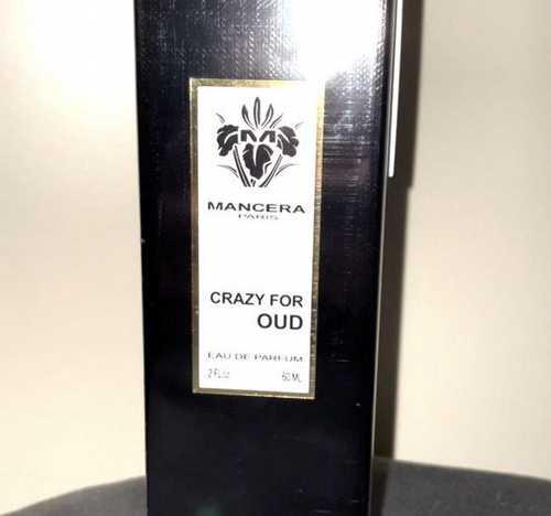Mancera Crazy For Oud,Франция,оригинал