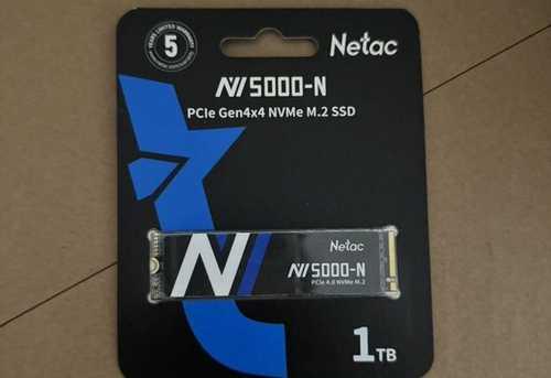 SSD netac NV5000 1тб, M.2 2280, PCIe 4.0 x4, M.2