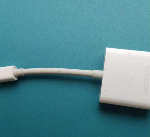 Переходник Thunderbolt VGA Apple оригинал для Mac