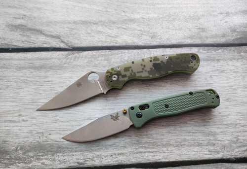 Комплект складных ножей Spyderco и Benchmade 535