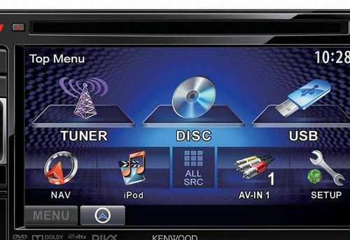 Автомагнитола 2 din Kenwood DDX35