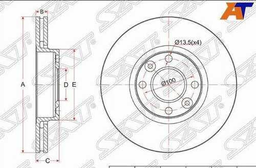 Диск тормозной lada, nissan, renault