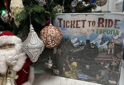 Новая настольная игра Ticket to ride Европа