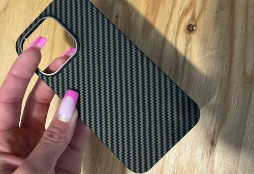Чехол защитный Kevlar Case с MagSafe для iPhone 15