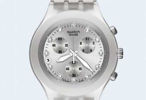 Swatch svck4038G full blooded silver Chronograph