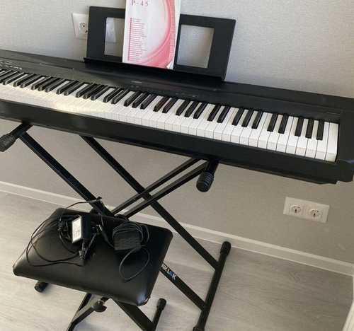 Цифровое пианино yamaha p 45