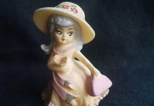 Кукла куколка 9,5 см СССР пластик роспись