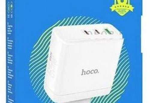 Hoco N30 GaN 1USB/2USB-С 65W белое