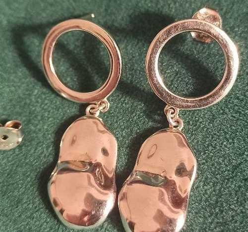 Серьги серебро 925