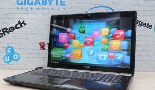 Ноутбук Asus i5-520M/ 8Gb DDR3/ 120Gb SSD + HDD