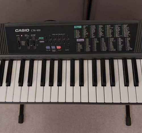 Синтезатор casio CTK-100