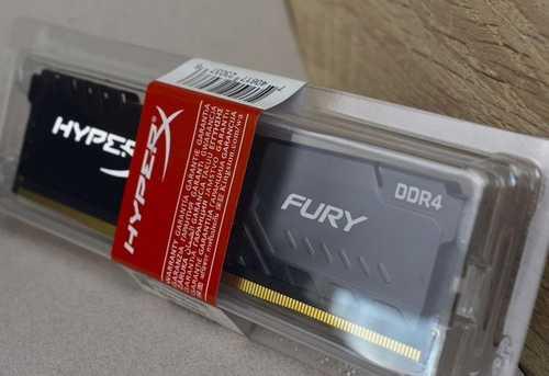 Оперативная память HyperX Fury DDR4 2666 мгц 8GB d