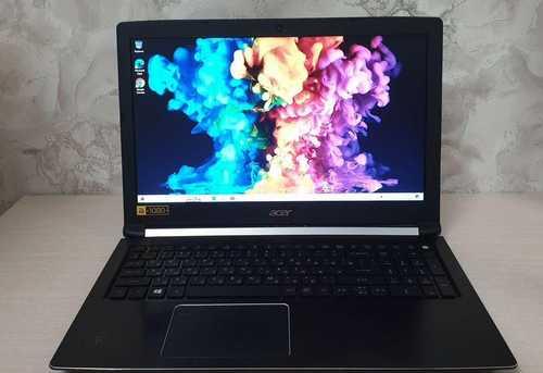 Ноутбук Acer i7-7700 16GB GTX1050 512GB SSD