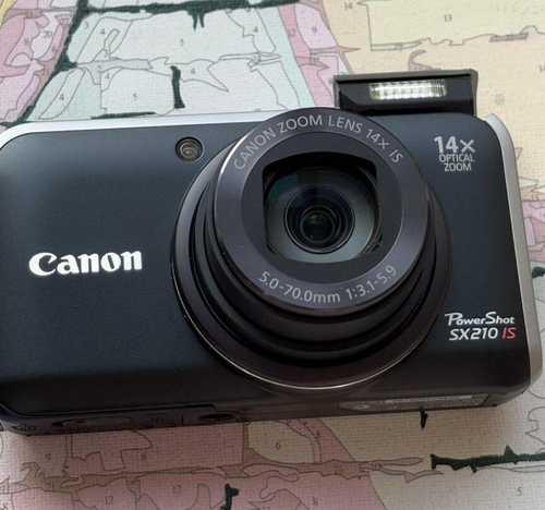 Canon PowerShot SX210 IS цифровой фотоаппарат