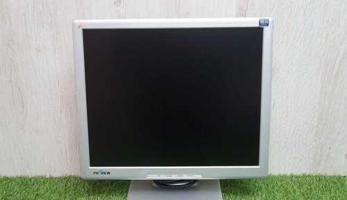 Монитор 17" ProView UK713 (серебро) (ремонт)