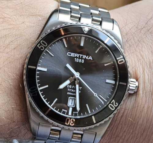 Certina DS first ceramic titanium