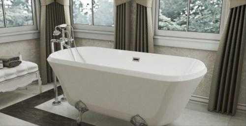 Новая акриловая ванна Grossman GR-1001 для дома и