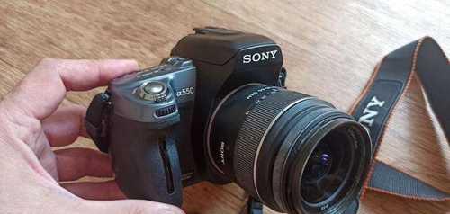 Sony. dslr-A550. Зеркальный фотоаппарат