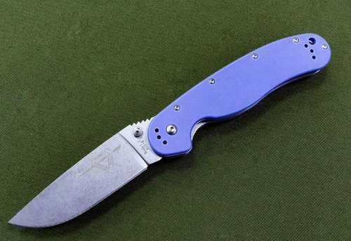 Нож складной Ontario RAT-1 Крыса Голубой