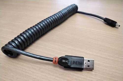 Брендовый кабель lindy mini black mini-USB to USB