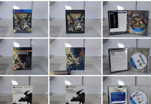 Игры на дисках PS4 коллекционные Steelbook