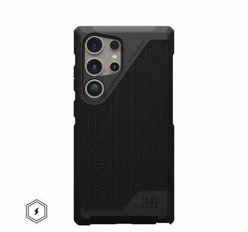 Чехол UAG для Samsung S24 Ultra черный (Kevlar)