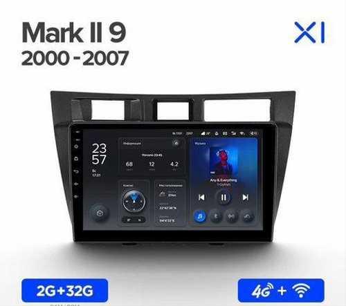 Teyes Toyota Mark 2 2000-2004 X1 2/32 4G DSP
