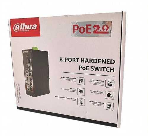 Poe коммутатор свитч Dahua DH-PFS3110-8ET-96