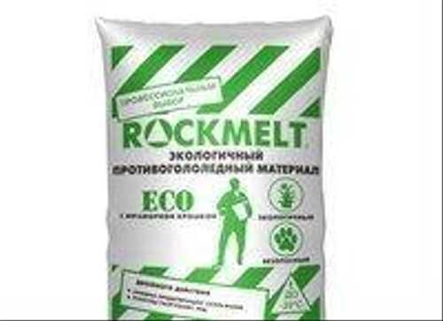 Антигололёд Rockmelt ECO (мрам.крошкой) 20кг