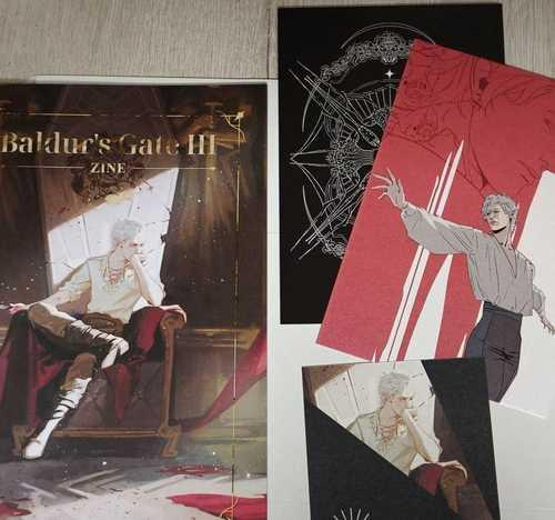 Baldurs gate 3 zine