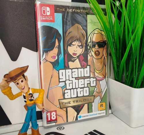 Grand Theft Auto The Trilogy (NS) NEW