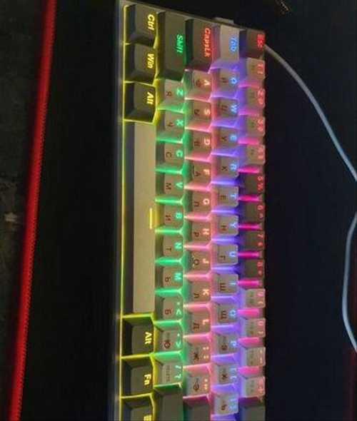 Механическая клавиатура Redragon fizz k617 rainbow
