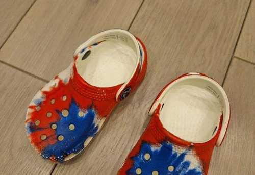 Crocs детские для мальчиков и девочек размер 6 б/у